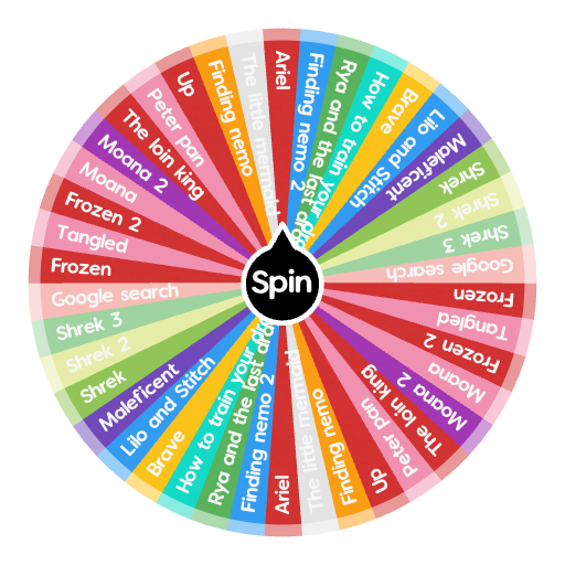 What to watch (cartoon edition) | Spin the Wheel - Random Picker