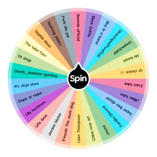 What to watch on YouTube 👀 | Spin The Wheel - Random Picker