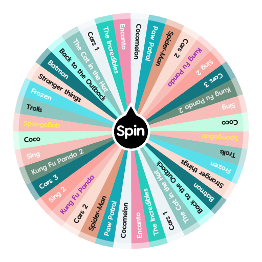 What tv show/movie should you watch | Spin the Wheel - Random Picker