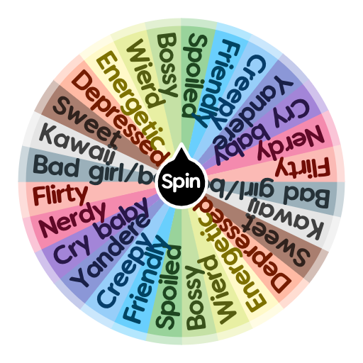 What type of a person? | Spin The Wheel App