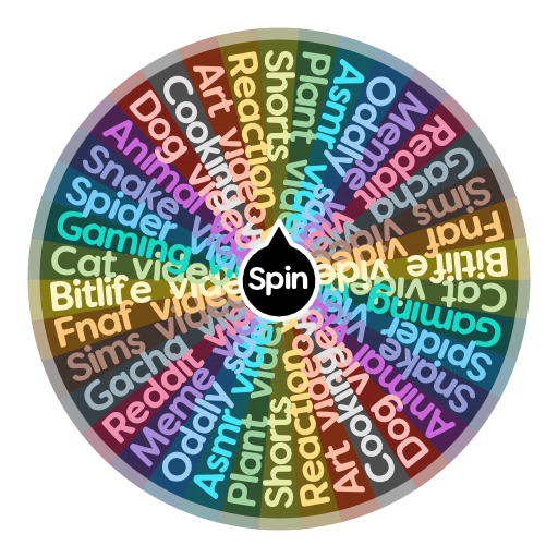 What type of youtube video should I watch? | Spin the Wheel - Random Picker