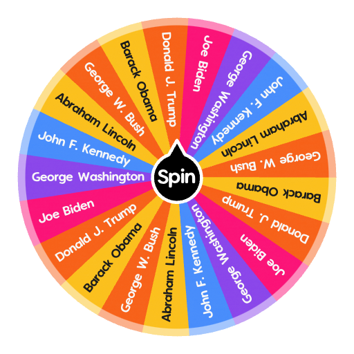 What USA president are you? | Spin the Wheel - Random Picker