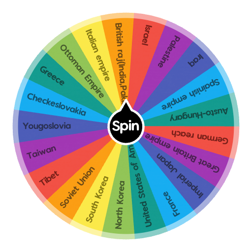 What ww1-ww2 contry are you | Spin the Wheel - Random Picker