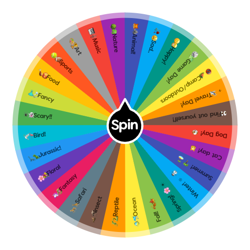 What's the Theme of the Day? | Spin the Wheel - Random Picker