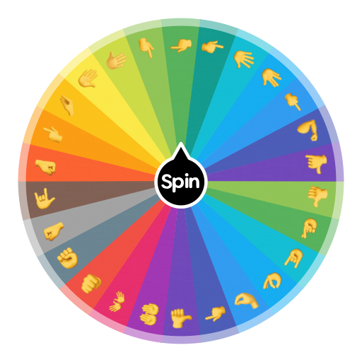 What’s ur hand gesture? | Spin the Wheel - Random Picker