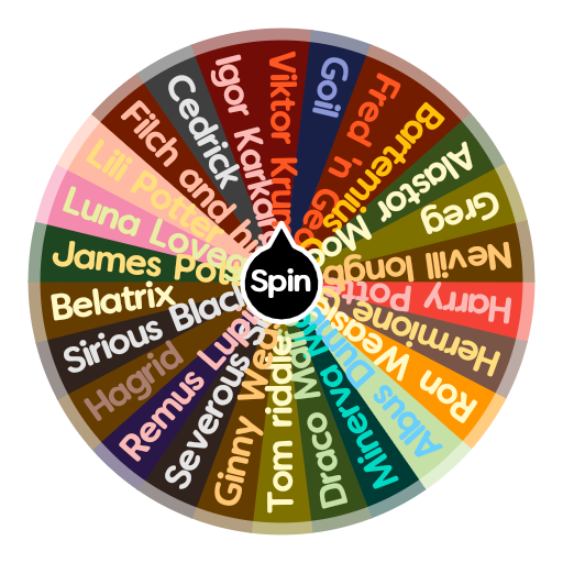 What's your fav Harry Potter character | Spin The Wheel - Random Picker