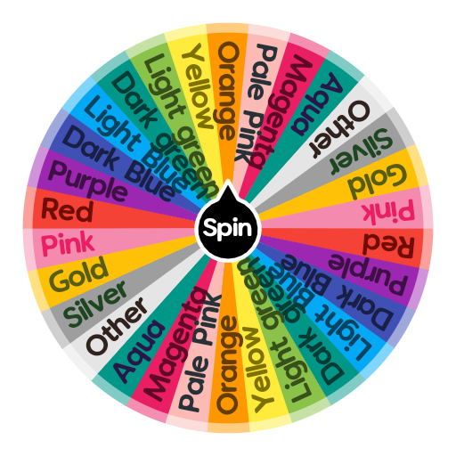 What’s your favourite Color wheel | Spin the Wheel - Random Picker