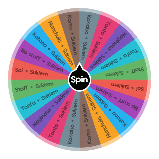 What's your ninja weapon? | Spin the Wheel - Random Picker