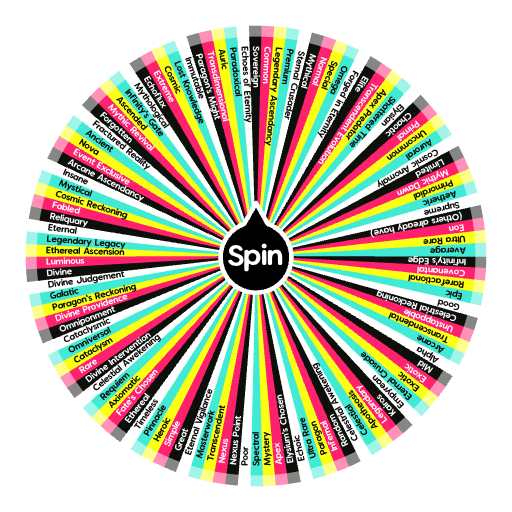 What's yourself rarity?(Just For Fun) | Spin the Wheel - Random Picker