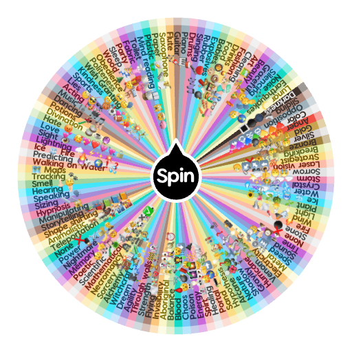 Wheel of all powers | Spin the Wheel - Random Picker