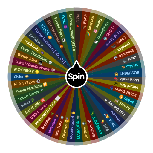 Wheel of EDM Artists | Spin the Wheel - Random Picker