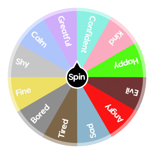 Wheel of moods | Spin The Wheel - Random Picker