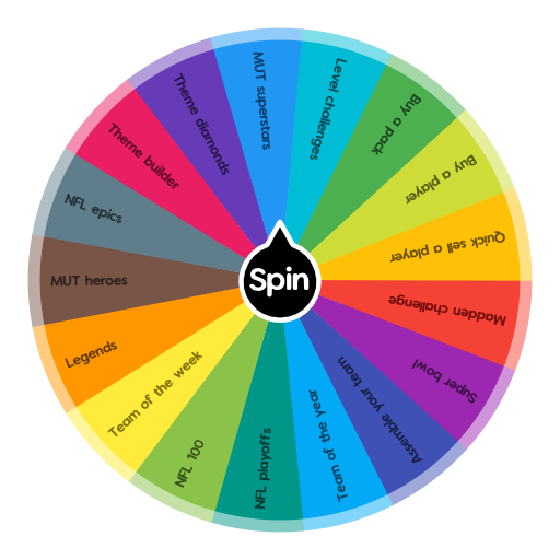 Wheel of MUT | Spin The Wheel - Random Picker