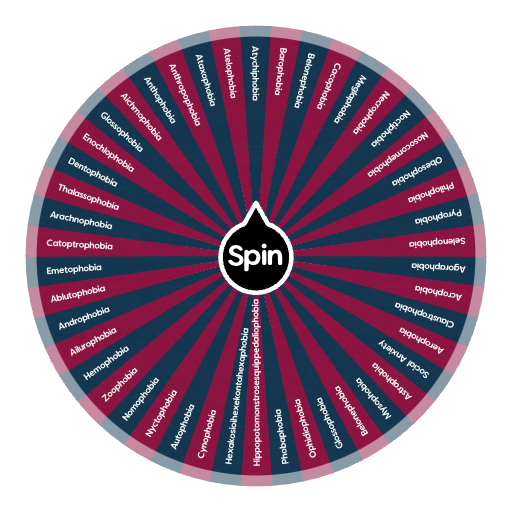 Wheel of Phobias | Spin the Wheel - Random Picker