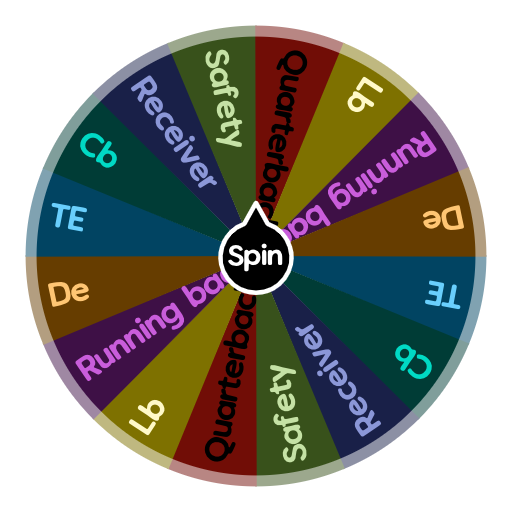 Wheel of positions nfl | Spin the Wheel - Random Picker
