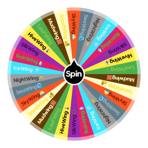 Where do you belong in Wings of fire | Spin The Wheel - Random Picker