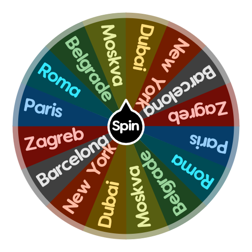 Where to go? | Spin The Wheel App