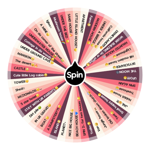 Where will you live???🤔 | Spin the Wheel - Random Picker