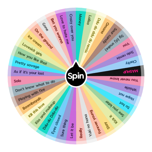Which BLACKPINK song should I play ️ 🤔 | Spin the Wheel - Random Picker