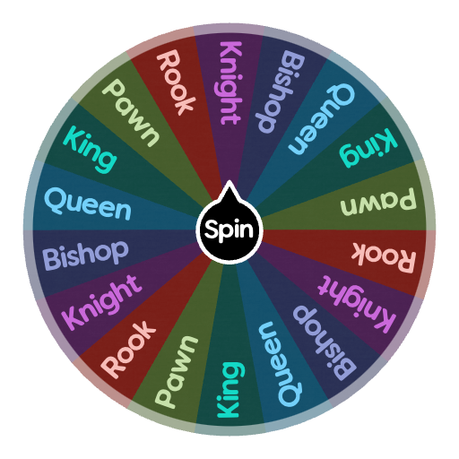 Which chess piece should I move? | Spin the Wheel - Random Picker