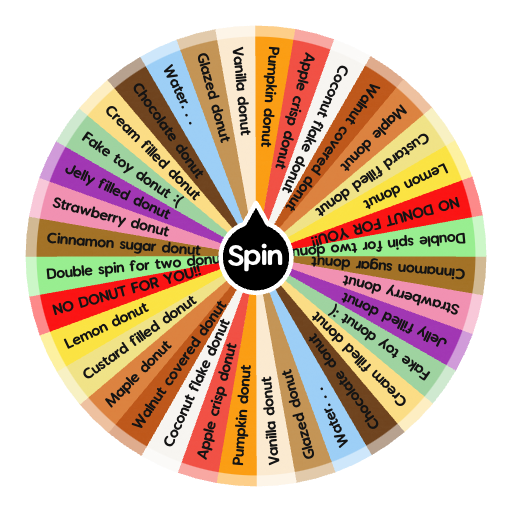 Which donut do you get??? | Spin the Wheel - Random Picker