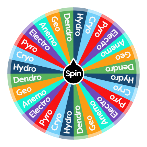 Which Element To Use Genshin Spin The Wheel Random Picker