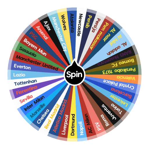 Which Football Club You Got? | Spin the Wheel - Random Picker