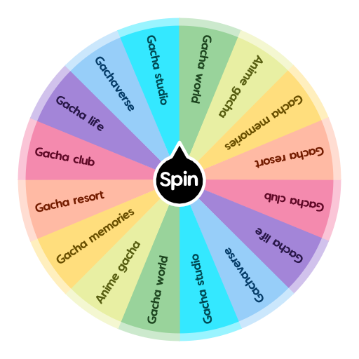 Which gacha game should I play | Spin the Wheel - Random Picker