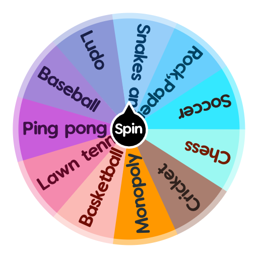 Which game to play | Spin The Wheel App