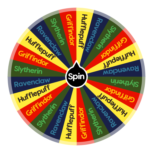 Which Harry Potter house are you? | Spin The Wheel - Random Picker