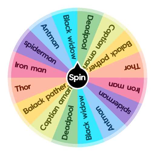 Which marvel character are you | Spin the Wheel - Random Picker