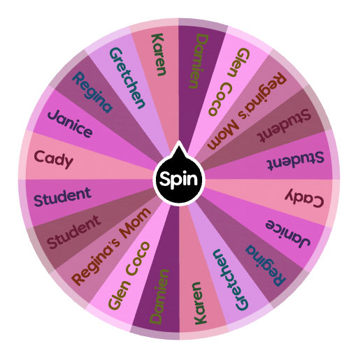 Which Mean Girls Characters Are You? | Spin the Wheel - Random Picker