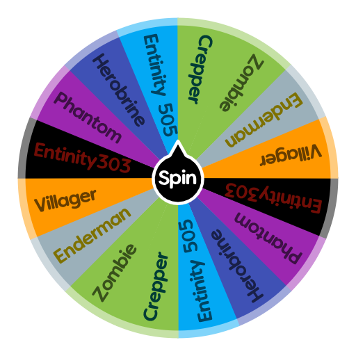 Which Minecraft character are you | Spin the Wheel - Random Picker