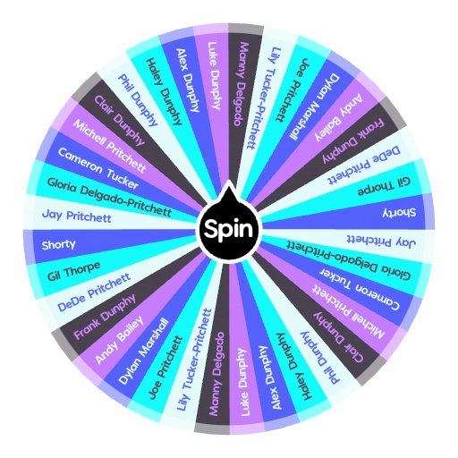 Which Modern Family character are you? | Spin the Wheel - Random Picker