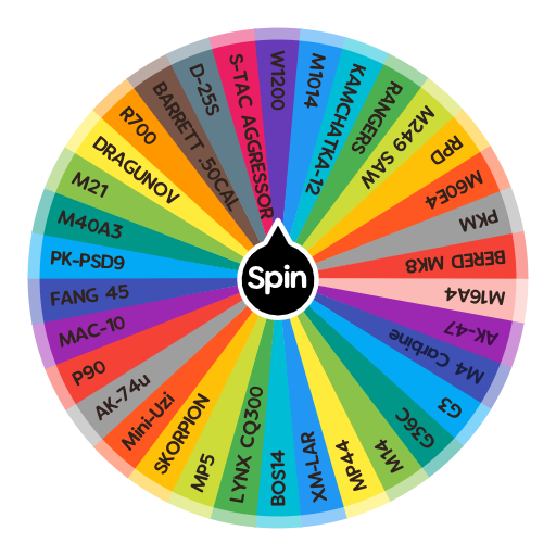 Which MWR weapon should I use? | Spin the Wheel - Random Picker