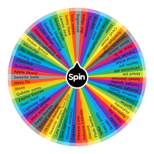 Which my little pony are you? | Spin the Wheel - Random Picker