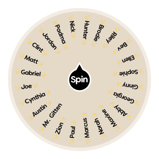 Which one are you | Spin the Wheel - Random Picker
