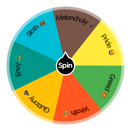 Which Sin Are You? | Spin The Wheel - Random Picker