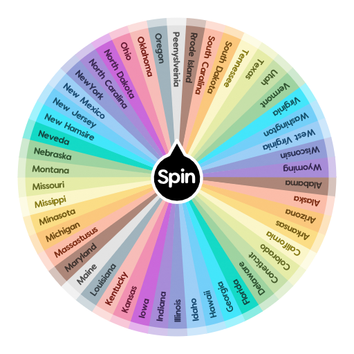 Which state are you | Spin the Wheel - Random Picker
