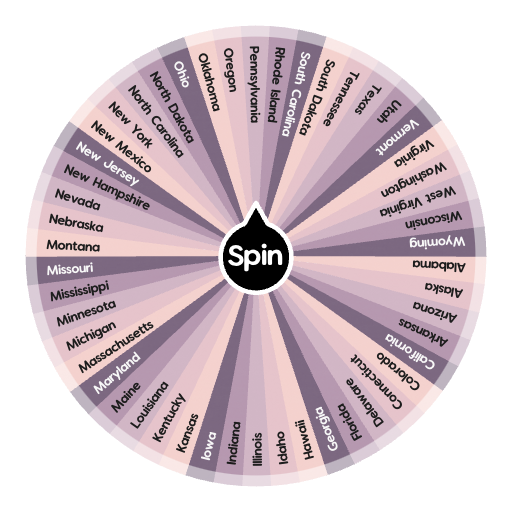 Which state are you | Spin the Wheel - Random Picker