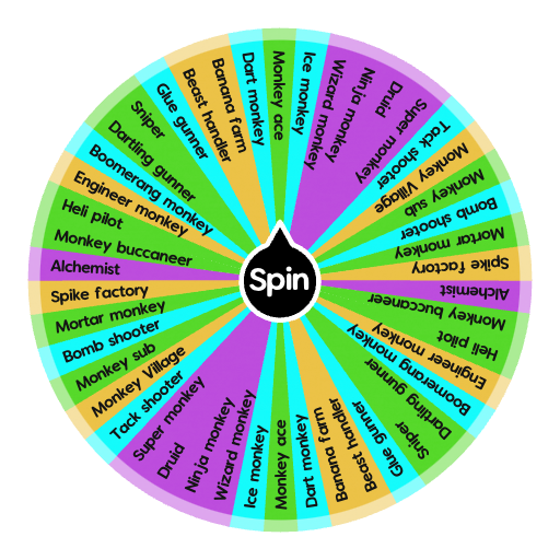 Which tower? (BTD6) | Spin the Wheel - Random Picker