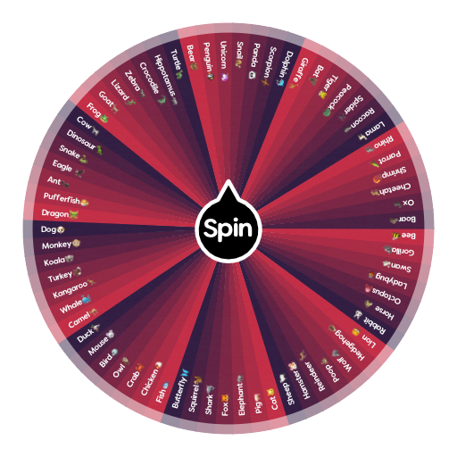 Which🐶animal🦒are🦍you? | Spin the Wheel - Random Picker