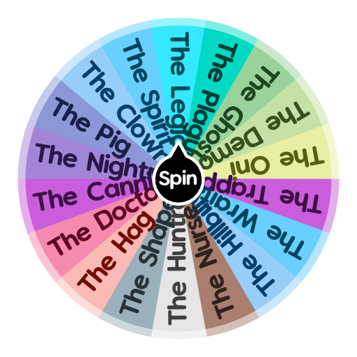 Who is it Killer or Ghost? | Spin The Wheel - Random Picker