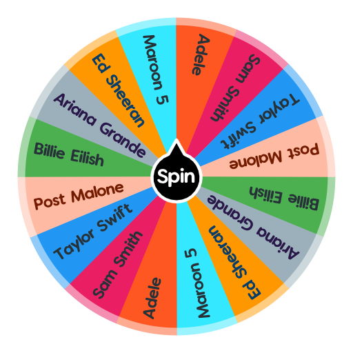 Who is the best Singer? | Spin the Wheel - Random Picker