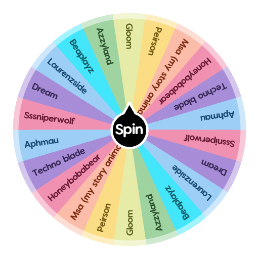 Who is the best YouTuber | Spin the Wheel - Random Picker