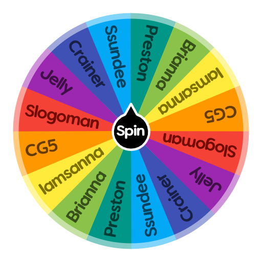 Who is your favourite YouTuber? | Spin the Wheel - Random Picker