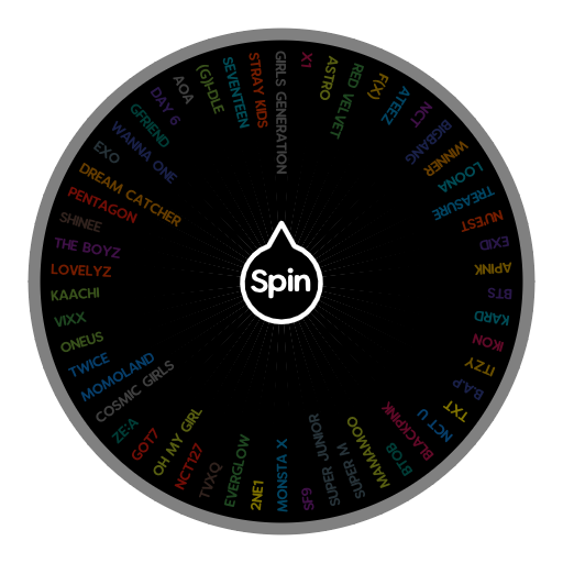 WHO IS YOUR KPOP GROUP ?.... | Spin the Wheel - Random Picker