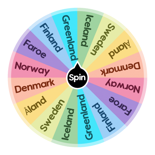 Who is your Nordic country? | Spin the Wheel - Random Picker