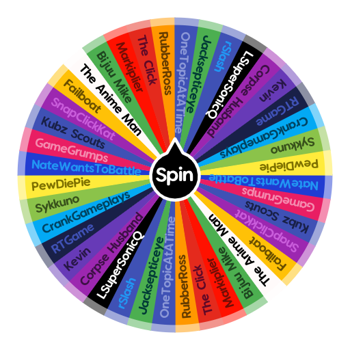 Who's your YouTuber Date? | Spin the Wheel - Random Picker