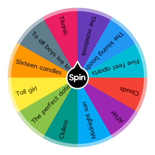 Wich film u should watch | Spin The Wheel App
